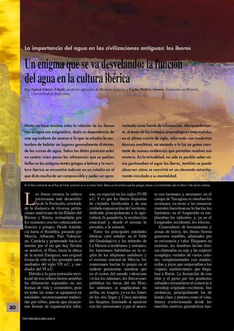 PDF La Importancia Del Agua En Las Civilizaciones Antiguas Diposit