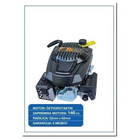 Ugradni motor 4T za kosačice 22x62 mm ePonuda