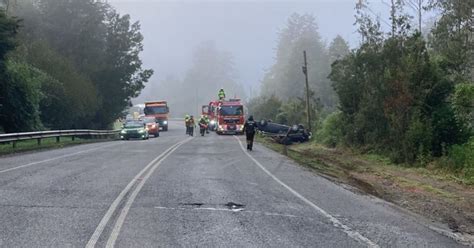 Fatal volcamiento de vehículo Una persona fallecida deja un accidente