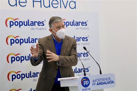 El PP lamenta que con el Gobierno de Sánchez Huelva registre 12 237