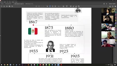 Clase 5 Origen e historia de la lengua de señas mexicana y la