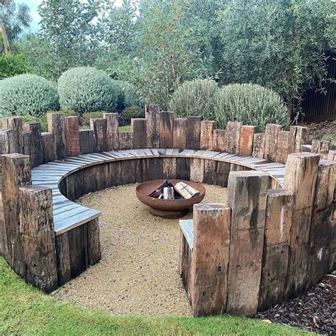 The Best Outdoor Fire Pit Chair Bench Ideas For Cozy Fireside Seating