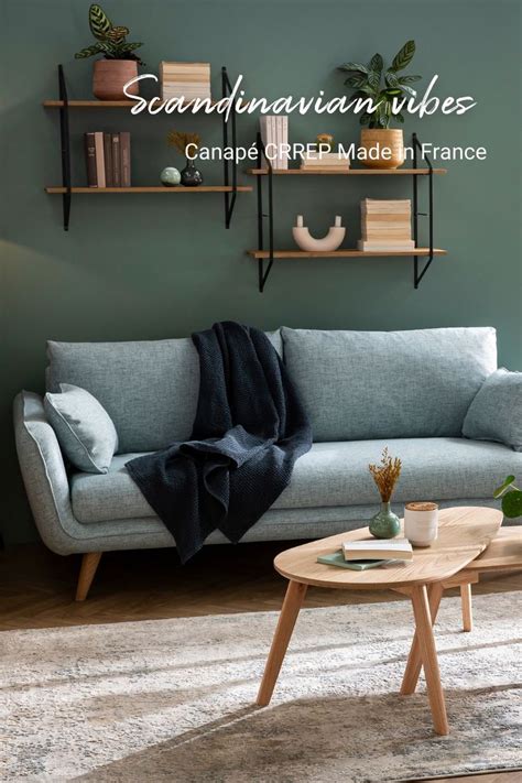 Canap Scandinave Places Bleu Glacier Creep Artofit