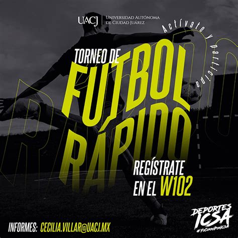 Torneo de fútbol rápido UACJ