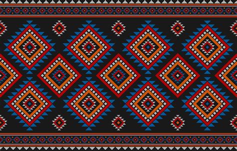 Carpet Aztec Pattern Background Geometric Ethnic Oriental Seamless