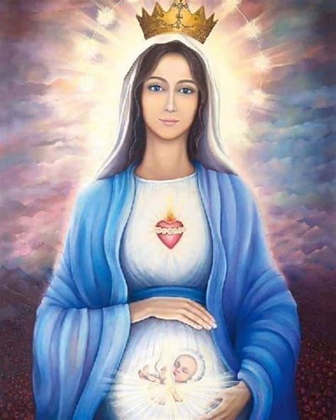 El Arte Religioso On Instagram Virgen De La Dulce Espera
