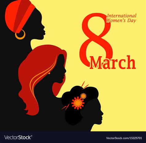 International Women Day Royalty Free Vector Image