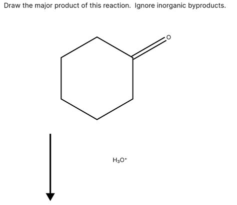 Solved Draw The Major Product Of This Reaction Ignore Chegg