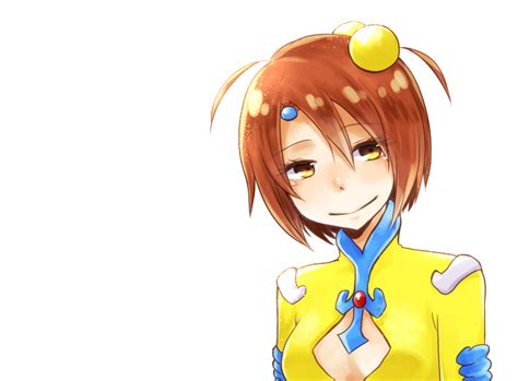 Safebooru 1girl Blush Breasts Brown Eyes Brown Hair Cleavage Cutout Dress Hair Ornament Norma