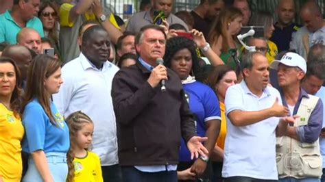 Jair Bolsonaro candidato à reeleição pelo PL faz campanha em Minas