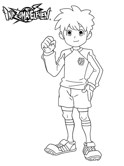 Coloriage Inazuma Eleven à imprimer sur ColoriageEnfant