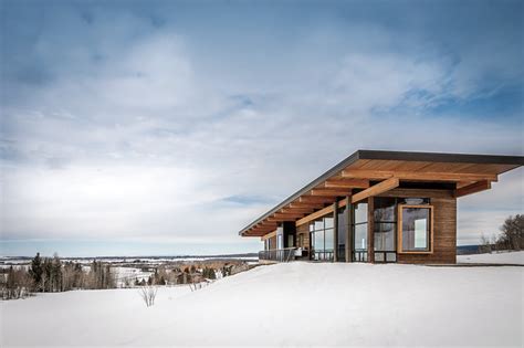Sleek Lines And Expansive Glass Provide The Ultimate View Rustikal