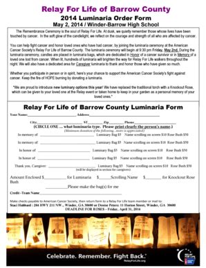Fillable Online Relay Acsevents 2014 Vendor Form Pub Relay Acsevents