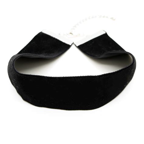 Thick Black Velvet Choker Necklace Extra Thick Velvet Choker Black Choker Necklace Extra Thick