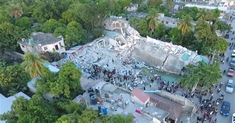 El video de un dron muestra la devastación dejada por el terremoto de