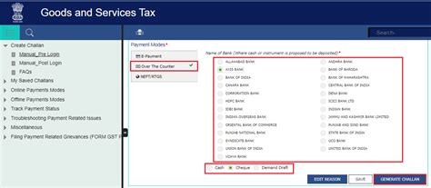 GST Payment Stepwise Process To Pay GST Online Offline