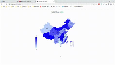 vue echarts实现中国地图省份下钻联动 掘金