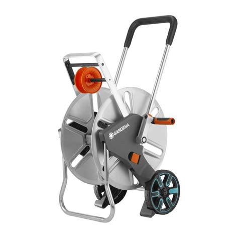 GARDENA Dévidoir sur roues AquaRoll L Easy Metal Grand bazaar fr