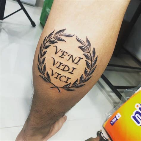 Tattoos Veni Vidi Vici Saeedakolins