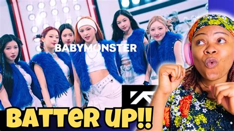 Babymonster Batter Up M V Reaction Youtube