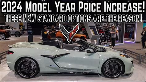 The SURPSING New Options For The 2024 C8 Corvette Model Year With ALL