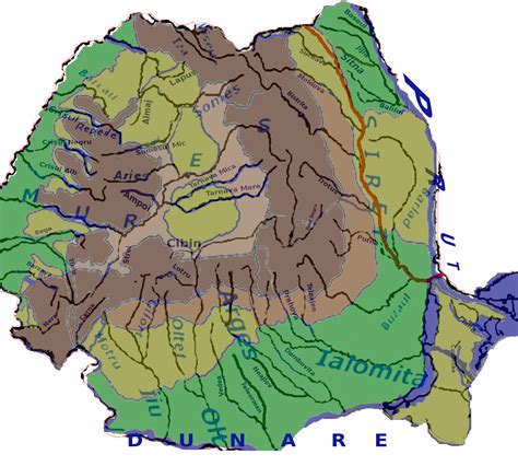 Hidrografia Romaniei Joc Geografie