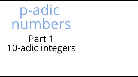 p adic numbers an introduction [pdf] [13610jnqe5ng] 56 off