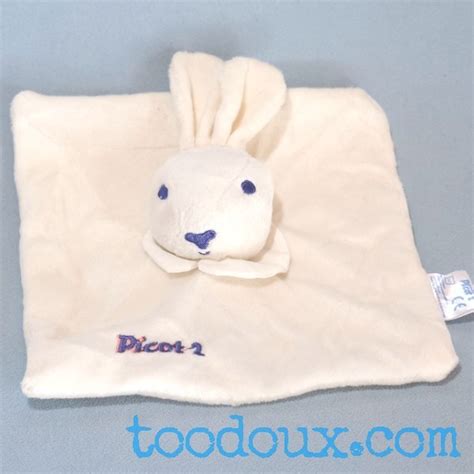 Toodoux Sp Cialiste En Sos Doudou Lapin Picot Blanc