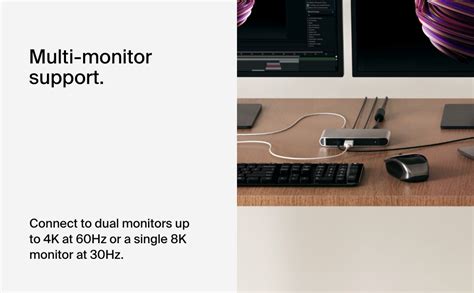 Amazon Belkin Connect Thunderbolt Docking Station In Usb C