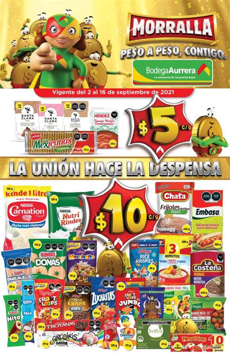 Folleto Bodega Aurrerá Morralla 2 al 16 de septiembre 2021