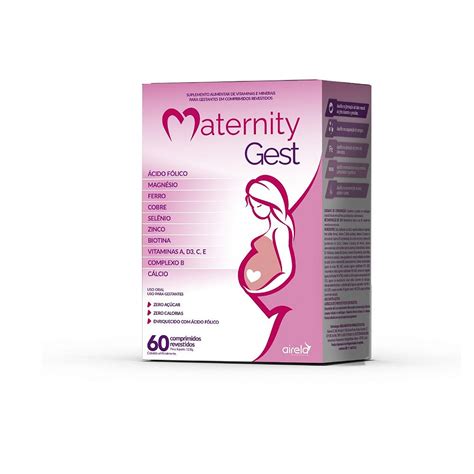 VITAMINA PARA GESTANTE MATERNA DAMATER NATELE Drogaria Do