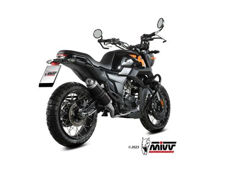 Z 003 LXSB MIVV GP BLACK STEEL FULL SYSTEM SILENCER ZONTES ZT 125 GK