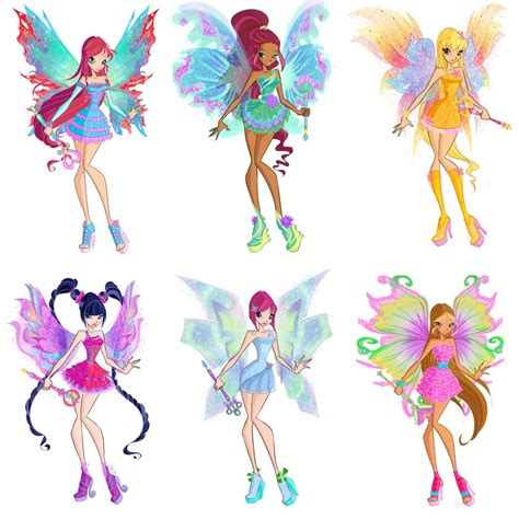 Winx Club Mythix Transformation Dolls