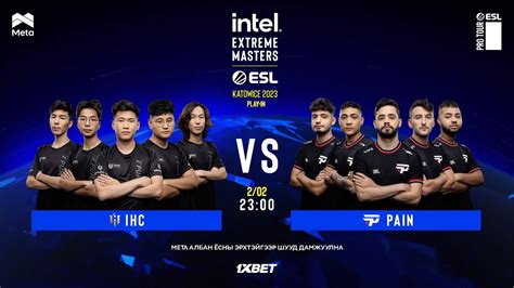 IHC Vs PAIN IEM Katowice 2023 Play In MN Cast YouTube