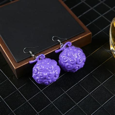 Boucles d oreilles One Piece Fruit du Démon Laboutique Onepiece