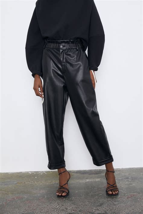 pantalon cuir femme zara Online soldes JUSQU À 74 OFF