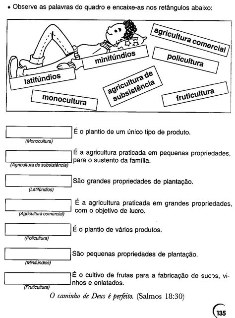 Atividades De Geografia Ano Imprimir Observe Educa O E