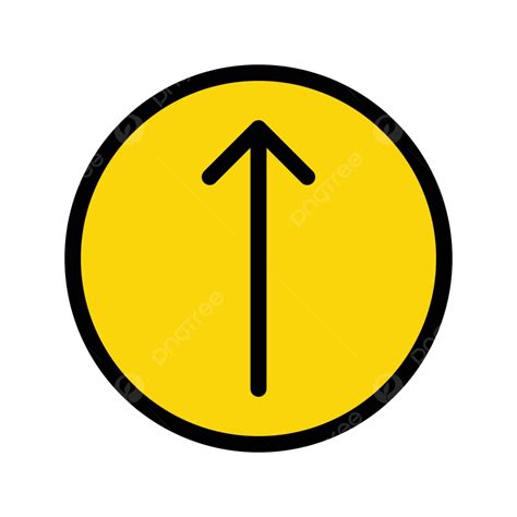 Flecha Arriba Dirección Negra Vector PNG dibujos Arriba Negro