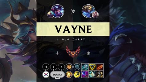 Vayne ADC Vs Ezreal KR Grandmaster Patch 14 10 YouTube