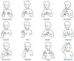 30 Ideias De AULA DE LIBRAS Libra Cores Em Libras Sinais Em Libras