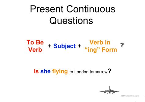 Present Continuous With Future Meaning English ESL Powerpoints