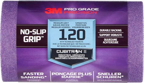3M Pro Grade Precision Faster Sanding Sanding Roll 120 Grit Medium
