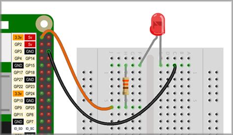 LEDs Buzzers And Scratch Games Lighting An LED Raspberry Pi Projects