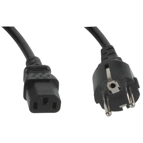 IEC 6 Ft European Power Cord IEC 320 C13 To CEE 7 7 844632082702 EBay