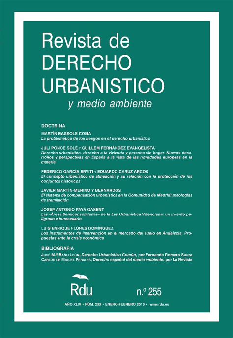 PDF Derecho urbanístico derecho a la vivienda y segunda justifica