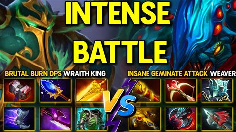 INTENSE HARD CARRY BATTLE Brutal Burn DPS Wraith King Vs Insane