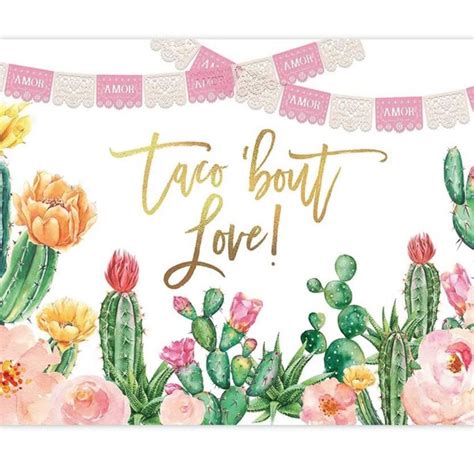 Mexican Engagement Party Photo Backdrop Etsy