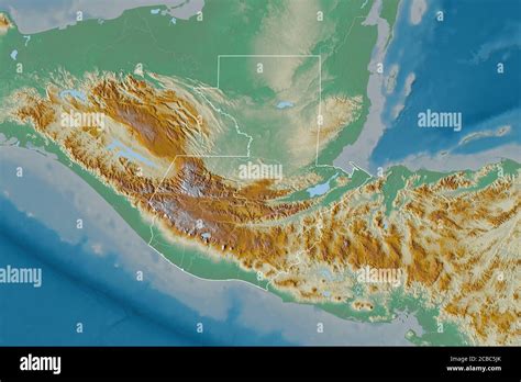 Mapa De Relieve De Guatemala Fotograf As E Im Genes De Alta Resoluci N