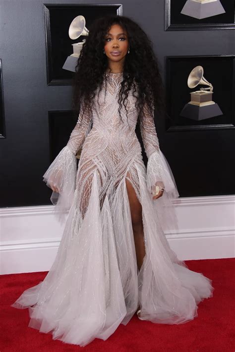 SZA Celebrities In Naked Dresses POPSUGAR Fashion UK Photo 15