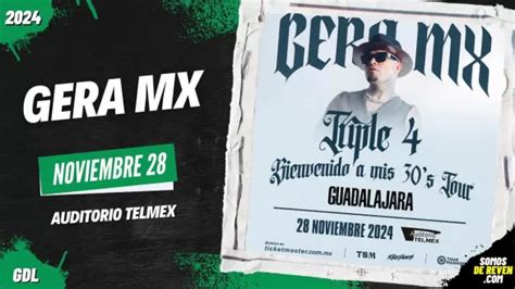BOLETOS GERA MX AUDITORIO TELMEX Archivos Somos De Reven